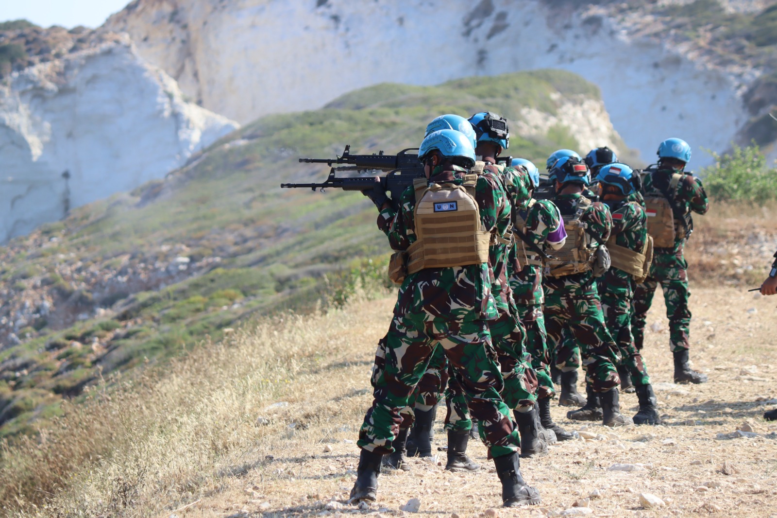 Pasukan Pemeliharaan Perdamaian UNIFIL Melakukan Latihan Steel Storm ...
